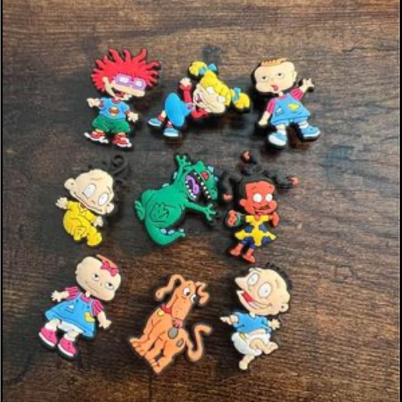 CROCS | Jewelry | New Croc Charms Rugrats 2per Pack Rubber Croc Charms ...
